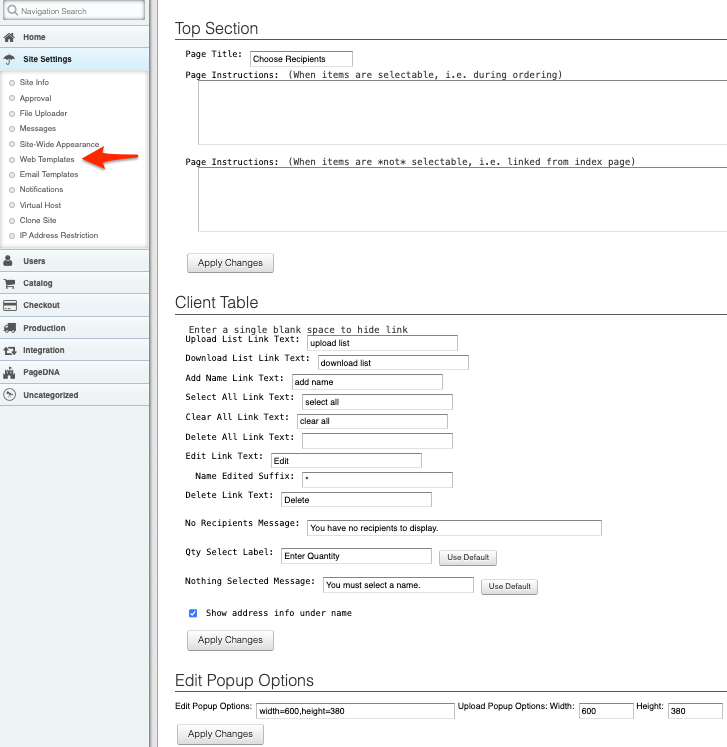 How To: Edit the Personal List Page